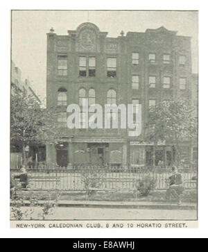 The New-York Caledonian Club, located at 8 and 10 Horatio Street, was ...