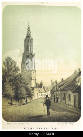 This 1855 illustration from the AA series depicts the Zevenaar station ...