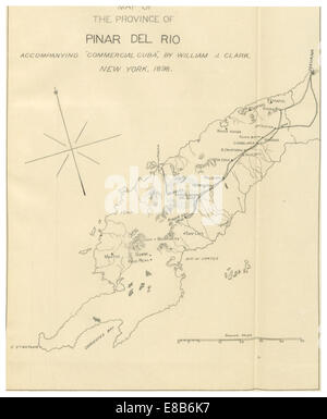 Pinar del Rio, province of Cuba. High resolution satellite map ...
