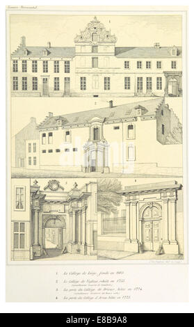This 1860 illustration by Even is a detailed map or drawing labeled as ...