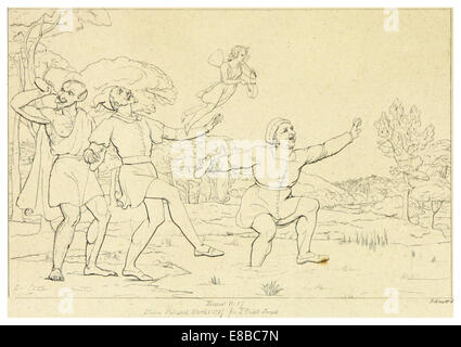 An illustration from 1828-33 by Howard depicting a scene from ...