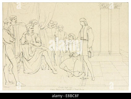 An 1828-33 illustration from Shakespeare's 'The Twelfth Night ...