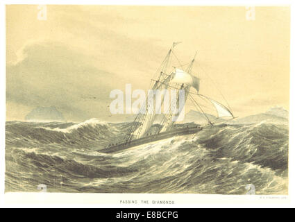 This 1854 illustration depicts the cruise ship Maria laid up for the ...