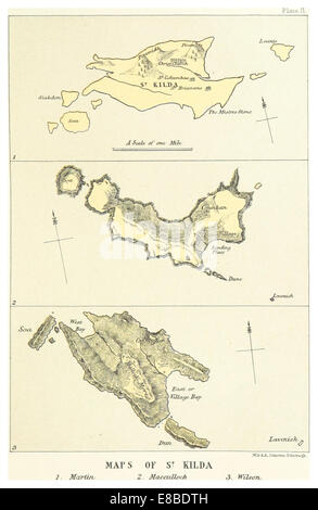 Seton’s 1878 maps of St. Kilda illustrate the geographical layout of ...