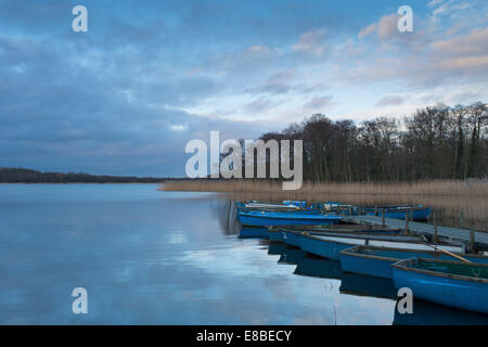 A view of Ormesby little Broad in the Norfolk Broads Stock Photo - Alamy