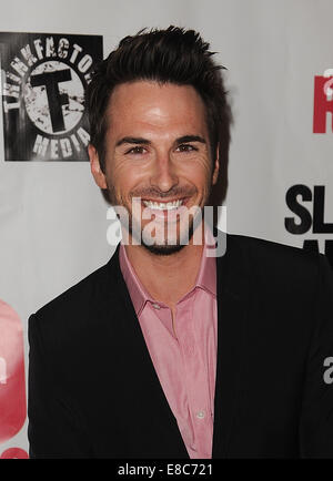 LOS ANGELES - APR 1: Corey Saunders at the "10 Rules for Sleeping ...