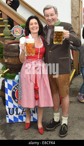 Bayern Munich president Karl Hopfner talks during the annual general ...