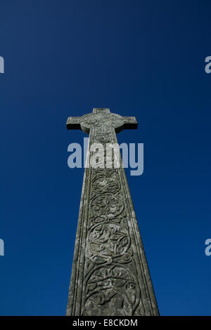 Oransay Priory Celtic Cross Stock Photo - Alamy