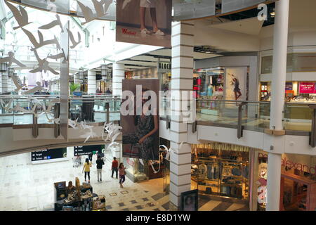 interior of the westfield operated warringah mall shopping centre in ...