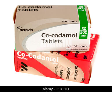 Pack of Co Codamol pain relief tablets Stock Photo - Alamy