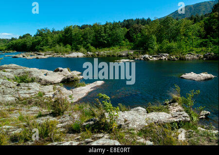 The Chassezac, River in Ardeche,Rhone Alpes,France Stock Photo - Alamy