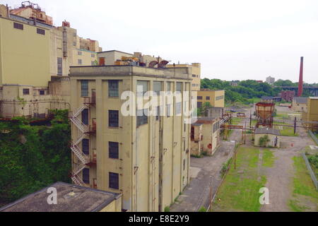 Abandoned industrial buildings in Rochester, New York Stock Photo - Alamy