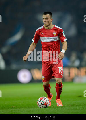Berlin, Germany. 03rd Oct, 2014. Stuttgart's Filip Kostic plays the ...