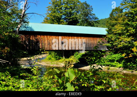 Saxton's River, Vermont: 1870 Hall Bridge Road Lattice and Truss ...