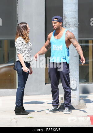 Kelly Brook and David McIntosh seen going for lunch in West Hollywood ...