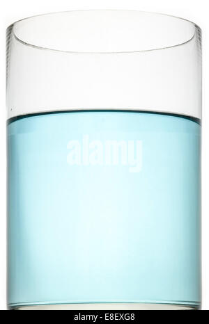 Glass with pure water isolated on white background Stock Photo - Alamy