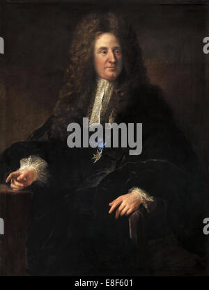 Portrait of Jules Hardouin-Mansart (1646-1701). Artist: Troy, François ...