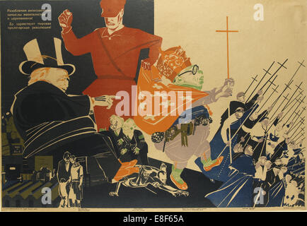 Soviet Anti-Religious Propaganda Poster made by Russian artist Dmitri ...