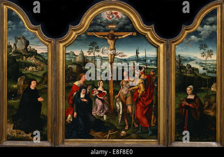 Joos van Cleve The Crucifixion Stock Photo - Alamy