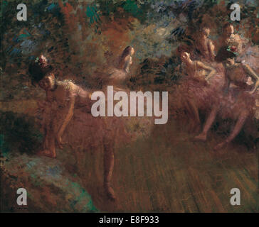 Jean-Louis Forain - Dancers Stock Photo - Alamy