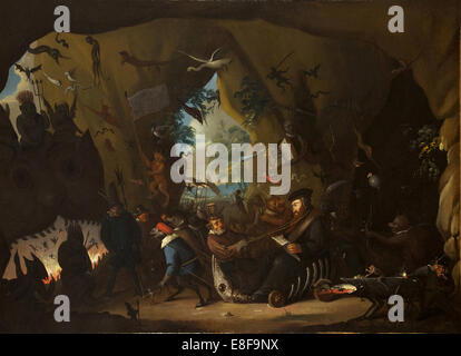 Luther in Hell. Artist: Heemskerk, Egbert van, the Younger (1676-1744 ...