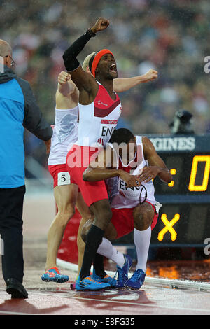 Matthew Hudson-Smith (ENG), Conrad Williams (ENG, head band), Michael ...