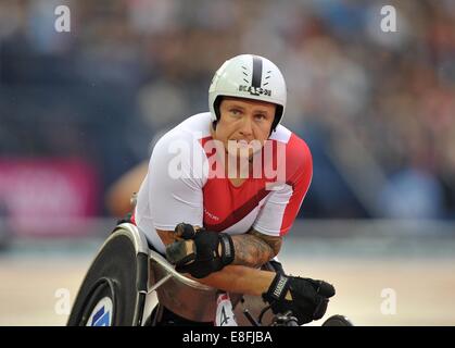 David Weir (ENG) in the 1500m T54. Athletics - Hampden Park - Glasgow ...