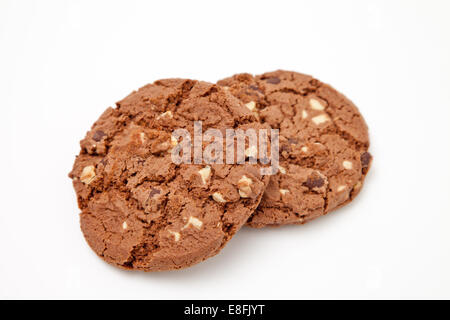 TWO CHOCOLATE CHIP COOKIES Stock Photo - Alamy