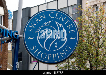 kidderminster town centre swan shopping centre worcestershire england ...