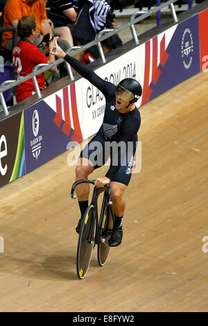 Sam Webster of Team New Zealand congratulates Sebastien Vigier of Team ...