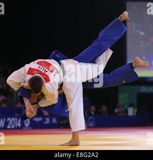Danny Williams (ENG) (Blue) - Judo 73kg Premliminary Round - SECC ...