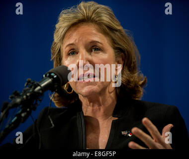 Durham, North Carolina, USA. 07th Oct, 2014. North Carolina Senator KAY ...