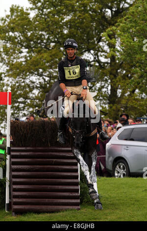 Andrew Nicholson Badminton horse trials England Gloucester UK May 2019 ...