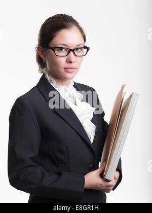 Young female lawyer / law student Stock Photo - Alamy
