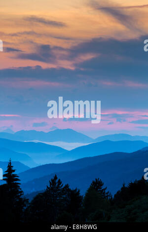 France, Pyrenees, Northern Catalonia, Col du Port, mountain pass Stock ...