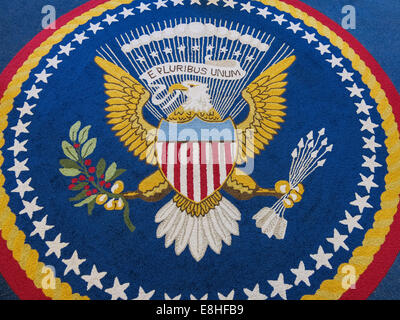 The Seal of The United States with E Pluribus Unum motto on the Stock ...