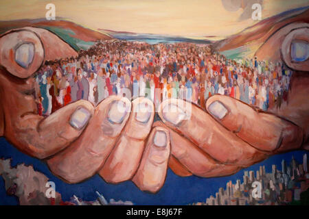 Painting. Depiction of God Stock Photo - Alamy