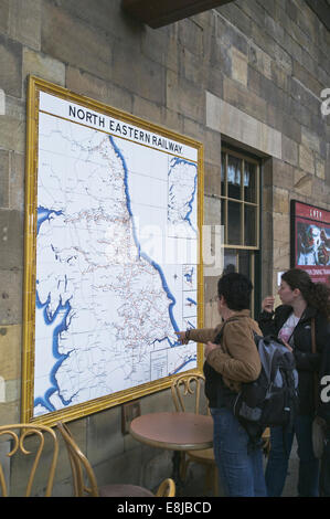 dh Railway Station PICKERING NORTH YORKSHIRE North Eastern Railway map ...