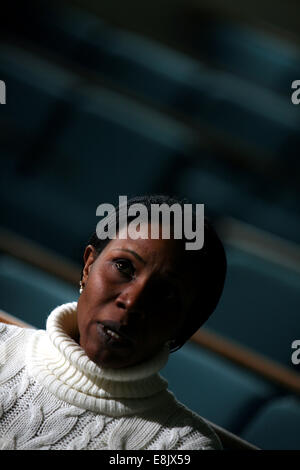 Mende Nazer at Manchester University where she was talking about her ...