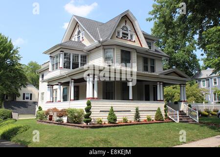 Dutch Colonial Revival House built in 1908 in Napa, California Stock ...