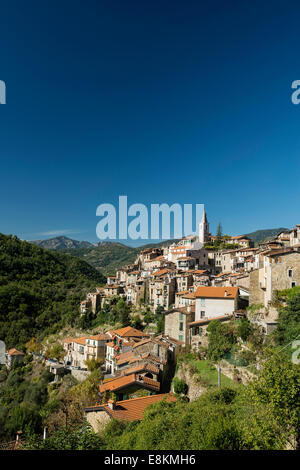 apricale medieval village in the province of Imperia Italy Stock Photo ...