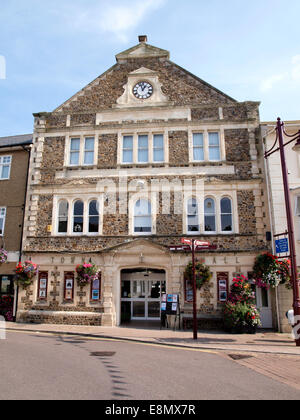 Seaton Town centre Stock Photo - Alamy