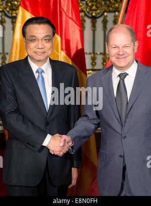 Hamburg, Germany. 11th Oct, 2014. The Prime Minister of the People's ...