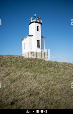 Cattle Point Lighthouse, San Juan Islands, Washington State Stock Photo ...