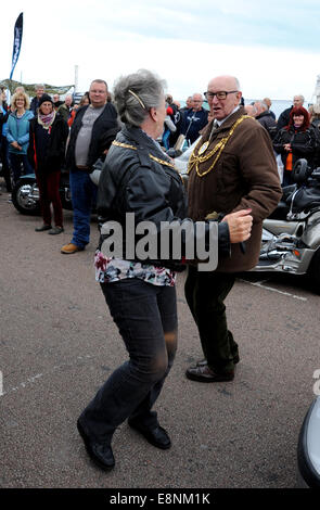 The Mayor and Mayoress of Brighton and Hove Cllr Brian Fitch and his ...