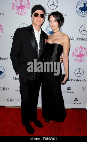 Matthew Modine & daughter Ruby Modine Carousel of Hope Ball 2014.11.10 ...