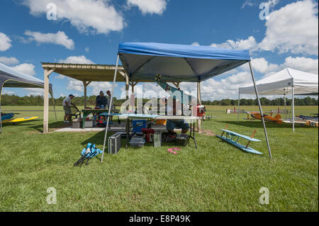 Remote Controlled Plane Flying Club Stock Photo - Alamy