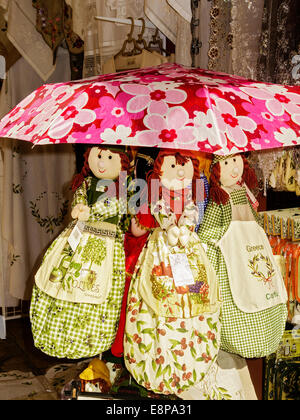 Greek Dolls For Sale Corfu Greece Stock Photo - Alamy