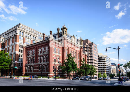 Franklin School, Franklin Square, 13th & K Streets NW, Washington DC ...