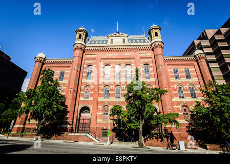 Franklin School, Franklin Square, 13th & K Streets NW, Washington DC ...